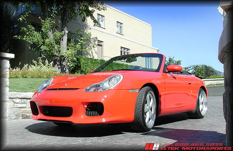 Porsche 996 Turbo Look - Bodykit Styling at Its Best- LLTeK Press Release 8