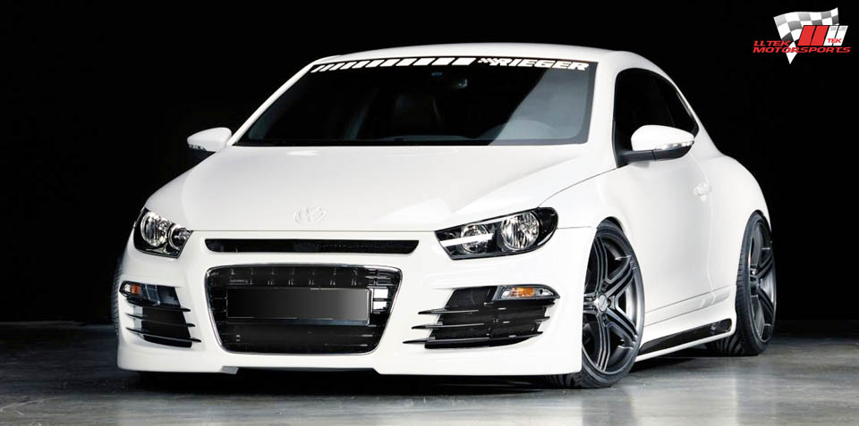 Body Kit Styling for the third generation VW Scirocco by Rieger Tuning ...