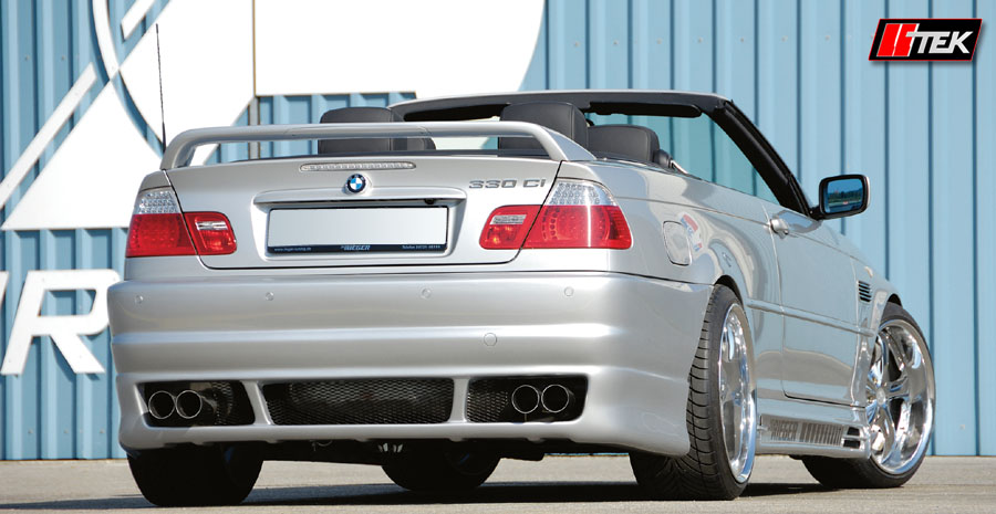 Rieger Rear bumper bmw_3_e46_cab_facelift - image 6